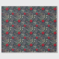 Christmas Floral Poinsettia Winter Heather Wrappin Wrapping Paper | Zazzle