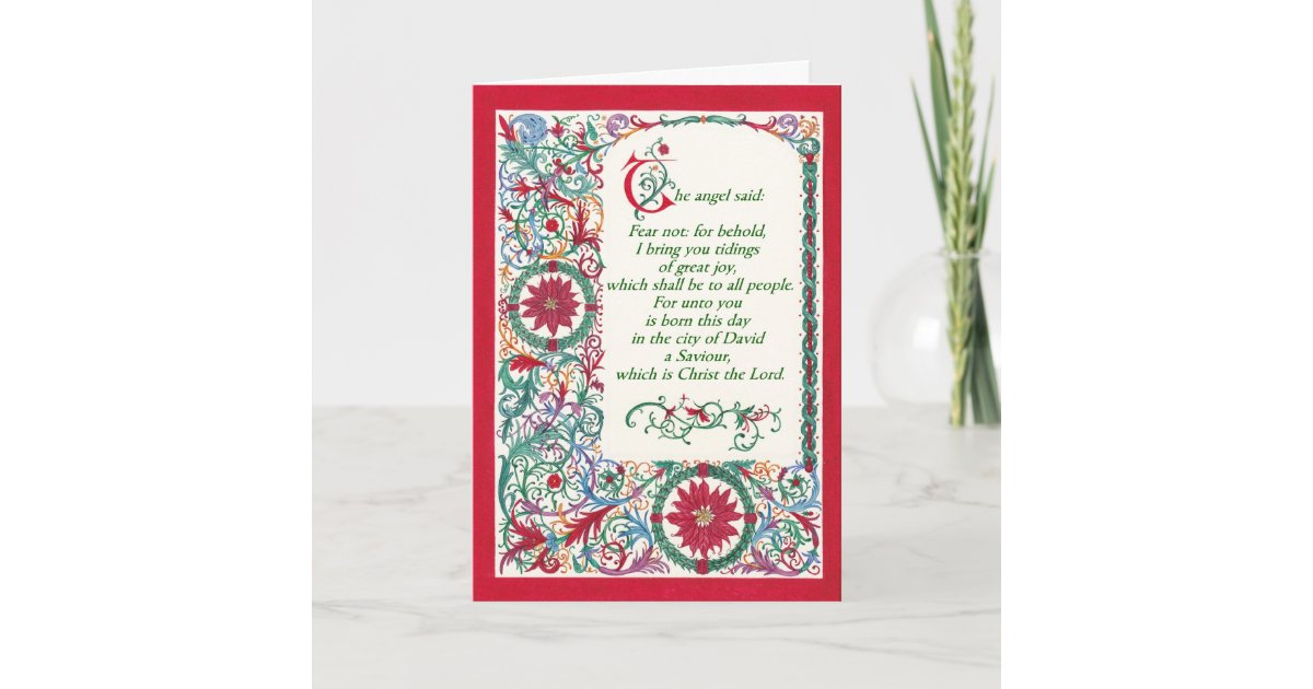 Christmas ~ Florentine Scrollwork Greeting Card | Zazzle