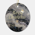 christmas geode ceramic ornament | Zazzle