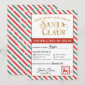 Christmas Gift Package Shipping Delay Notification Invitation | Zazzle