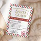 Christmas Gift Package Shipping Delay Notification Invitation | Zazzle