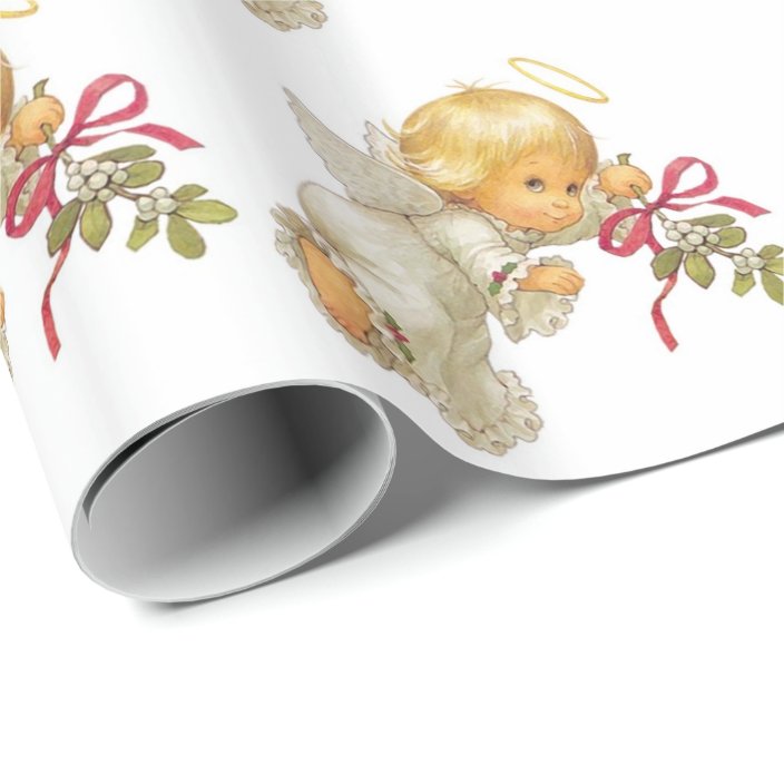Christmas Gift Wrap/Angels Wrapping Paper | Zazzle.com