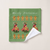 Christmas Gingerbread Bath Towel Set | Zazzle