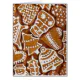 Christmas Gingerbread Holiday Cookies Card | Zazzle