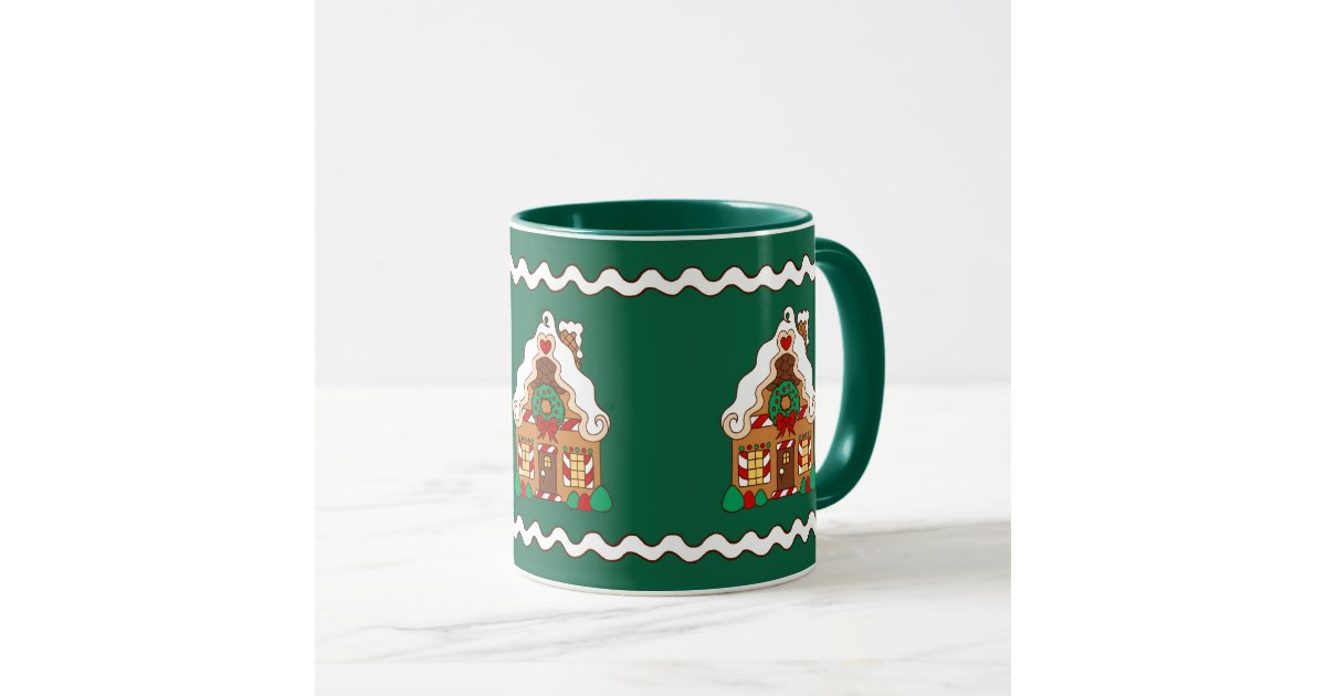 Christmas Gingerbread House Coffee Mug | Zazzle