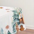 Christmas Gingerbread House Gingerbread figure Tablecloth | Zazzle