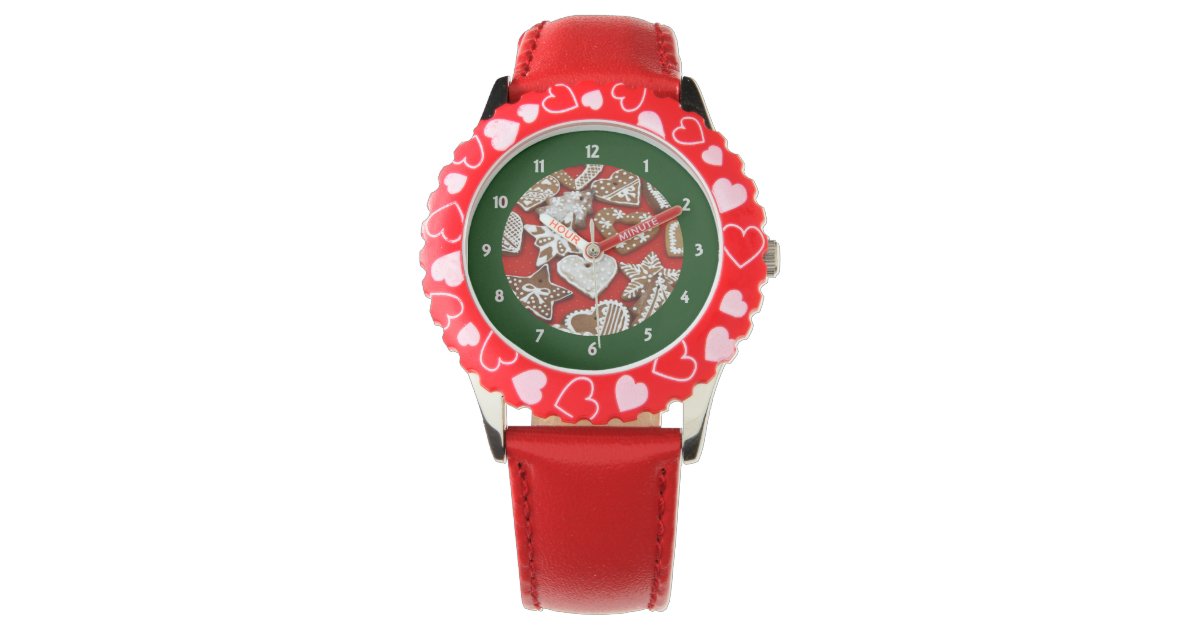 Christmas Gingerbread Watch | Zazzle