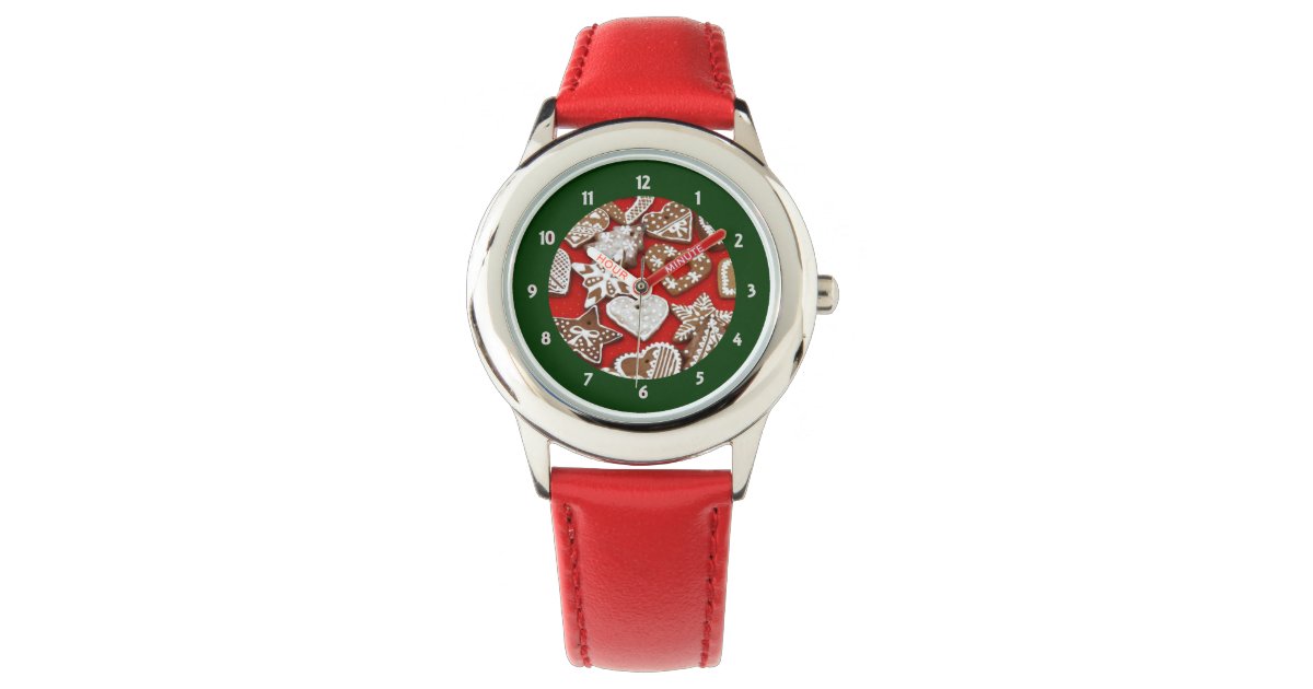 Christmas Gingerbread Watch | Zazzle