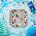 Christmas Goldendoodle Labradoodle Paper Plates | Zazzle
