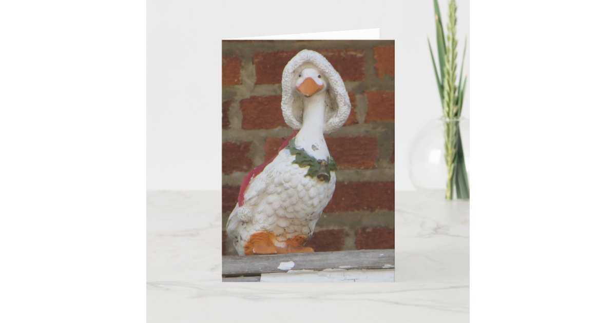 Christmas Goose Card | Zazzle