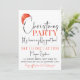 Christmas Hat Party Invitation Office Party Invite | Zazzle
