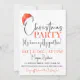 Christmas Hat Party Invitation Office Party Invite | Zazzle