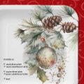 Christmas Holiday Evergreen Pinecones Ornament Paper Plates | Zazzle