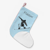 Christmas Holiday Snowboarding Personalized Snow Small Christmas ...