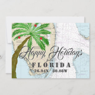 Florida Christmas Cards | Zazzle