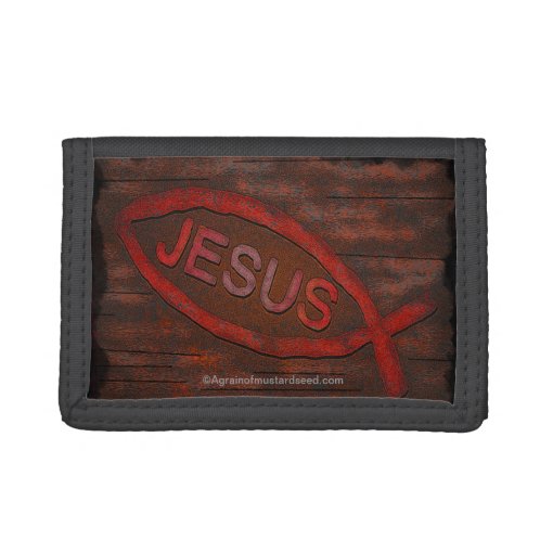 Christmas Jesus Tri-fold Wallet | Zazzle