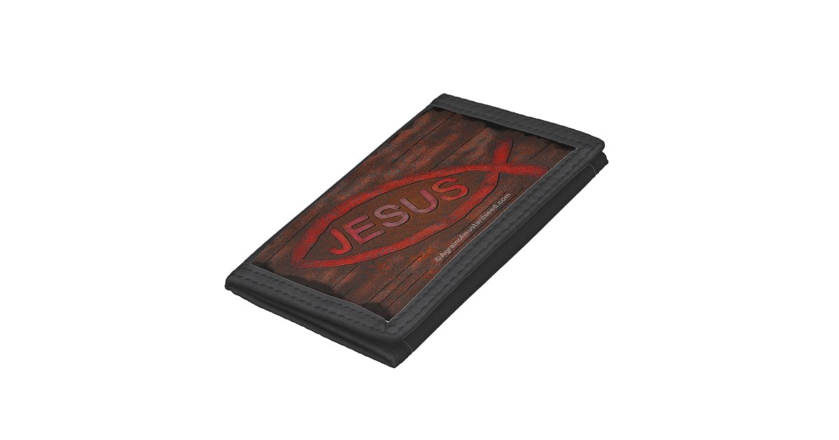 Christmas Jesus Tri-fold Wallet | Zazzle