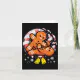 Christmas Jiu Jitsu Gingerbread Xmas Bjj Wrestling Card | Zazzle