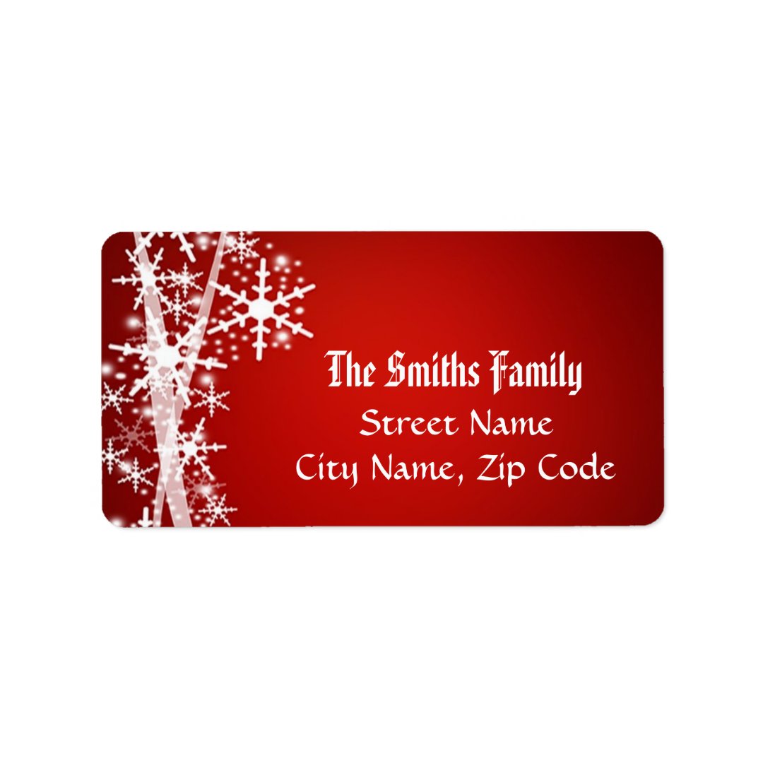 Christmas Label | Zazzle