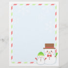 Personalized Christmas Letterhead - Peace on Earth | Zazzle.com