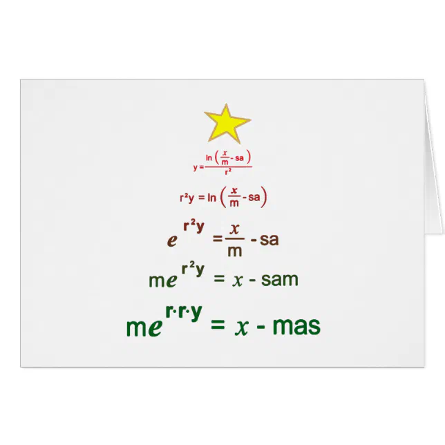 Christmas Math | Zazzle