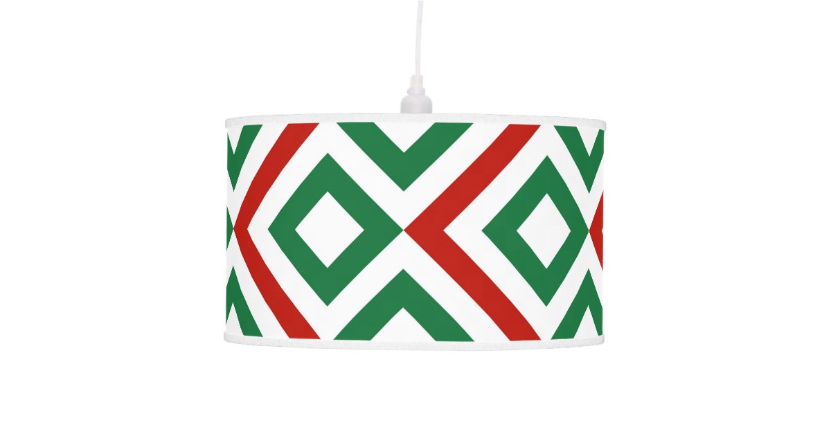 Christmas Meander Ceiling Lamp | Zazzle