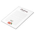 Christmas Memories Bunny in a Giftbox Notepad | Zazzle
