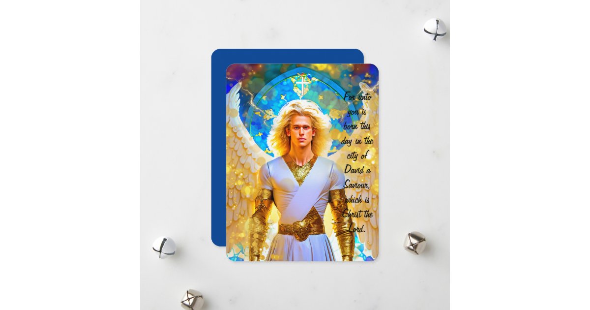 Christmas Messenger Holiday Card | Zazzle
