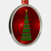 Christmas Money Tree Metal Ornament | Zazzle