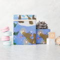 Christmas Moose Wrapping Paper | Zazzle