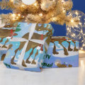 Christmas Moose Wrapping Paper | Zazzle