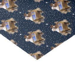Christmas Nativity Baby Jesus Tissue Paper | Zazzle