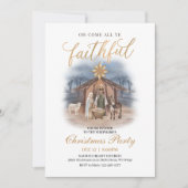 Christmas Nativity Invitation, Religious Holiday Invitation | Zazzle