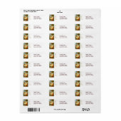 Christmas Nativity Return Address Label | Zazzle