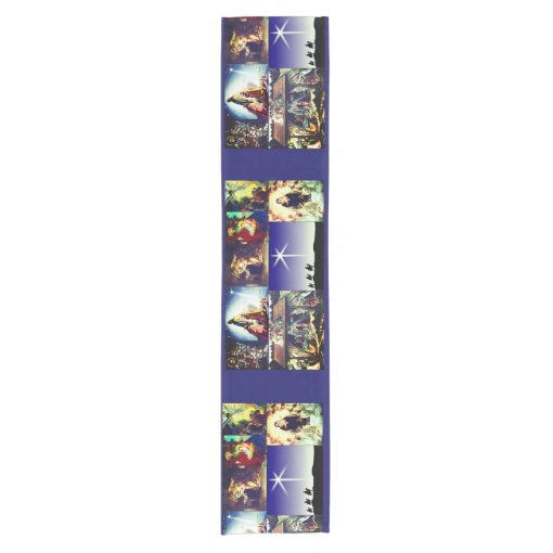 Christmas Nativity Table Runner | Zazzle