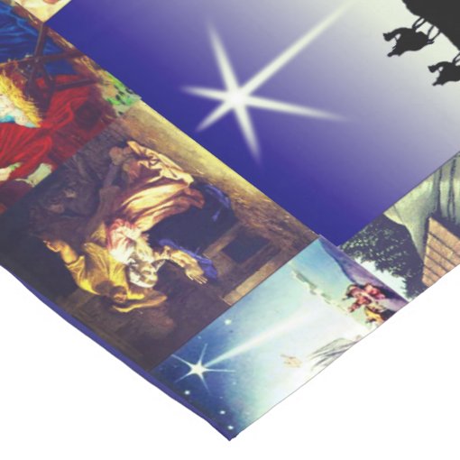 Christmas Nativity Table Runner | Zazzle