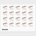 Christmas, New Year Custom Sticker | Zazzle