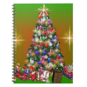Christmas Notebooks & Journals | Zazzle