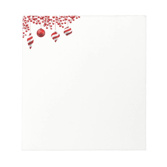 Christmas Notepad | Zazzle.com