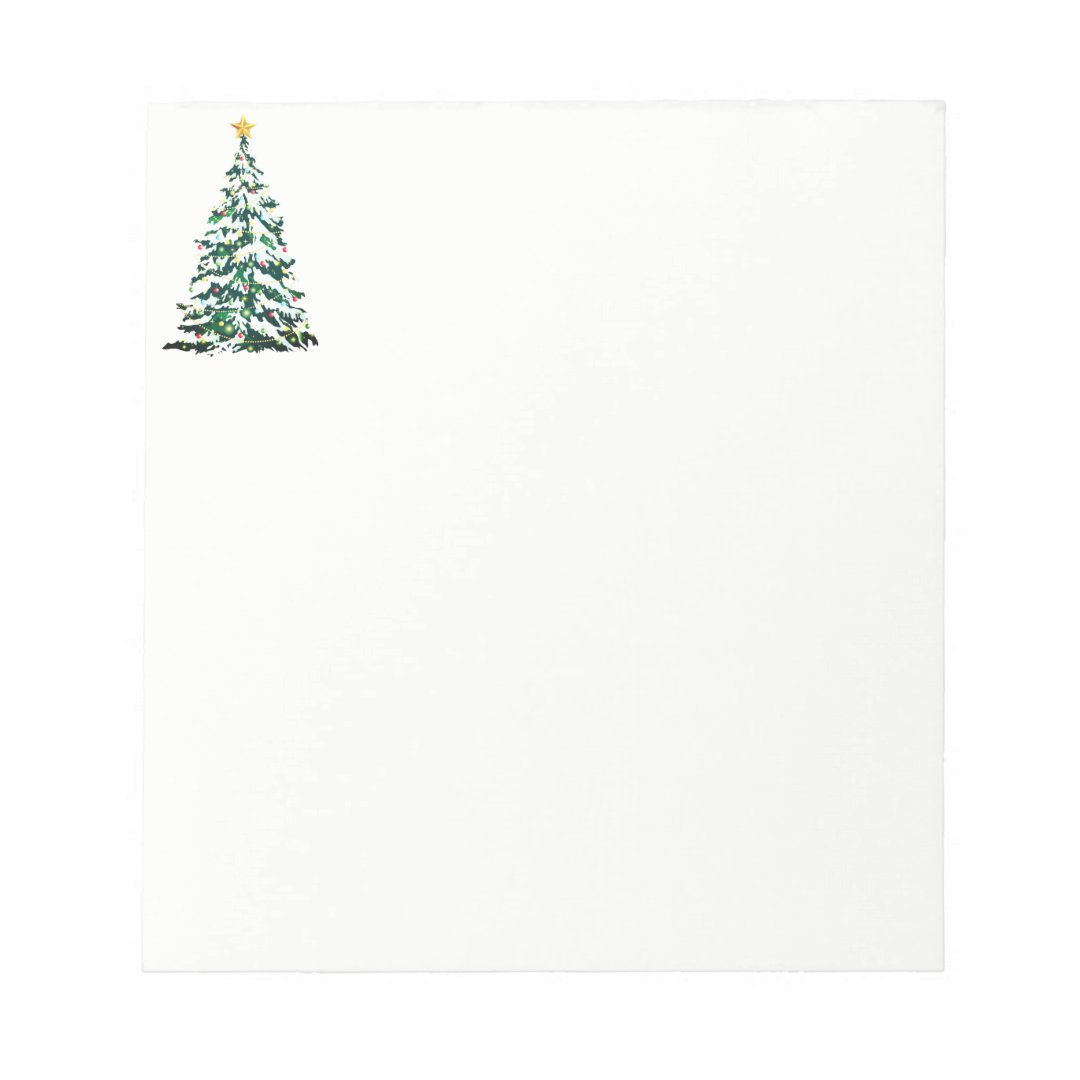 Christmas Notepad | Zazzle
