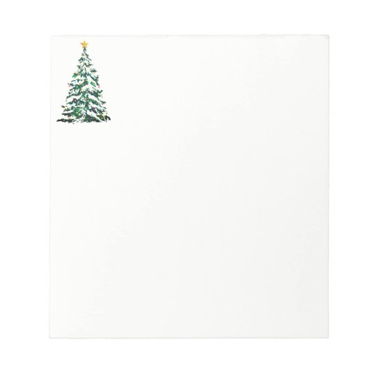 Christmas Notepad | Zazzle.com