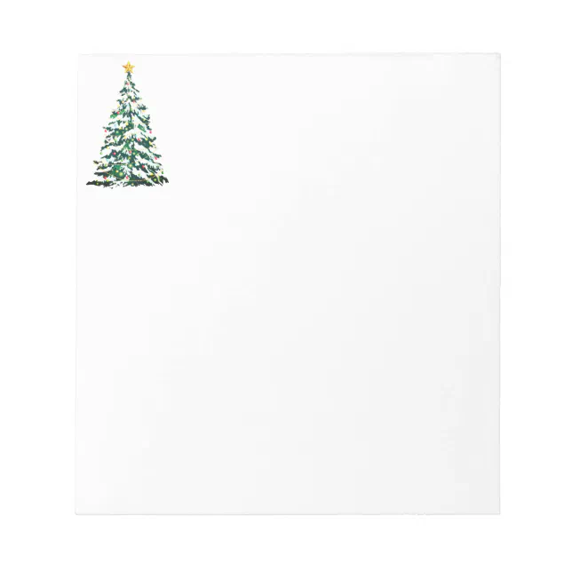 Christmas Notepad | Zazzle