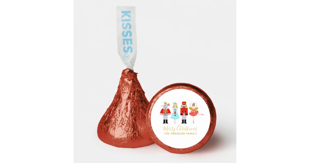 Christmas Nutcracker Character Illustrations Hershey®'s Kisses® | Zazzle