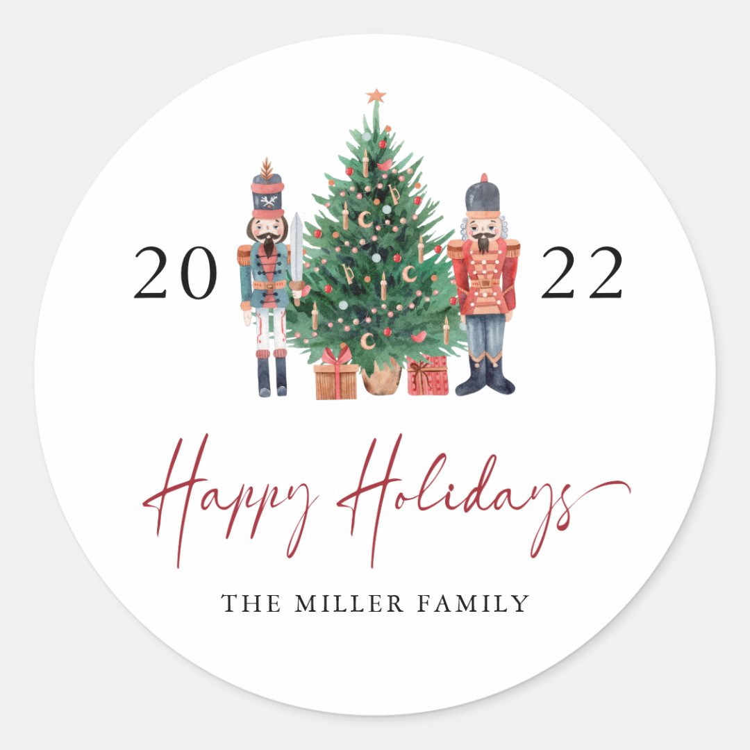 Christmas Nutcracker Sticker | Zazzle