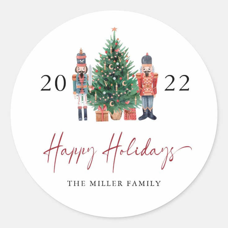 Christmas Nutcracker Sticker | Zazzle