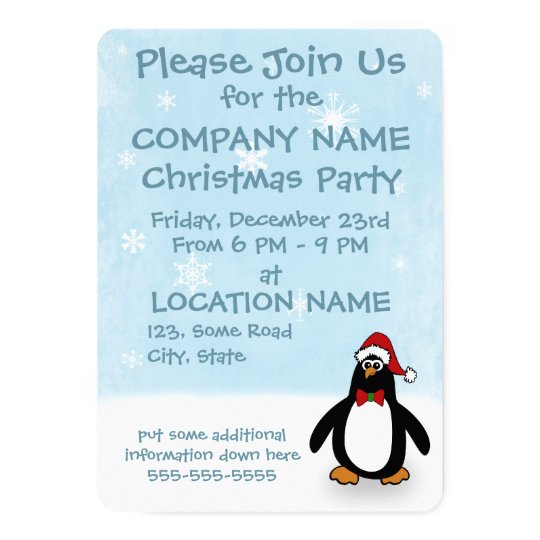 Christmas Office Party Invitations | Zazzle.com