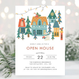 Christmas Open House Holiday Invitation | Zazzle