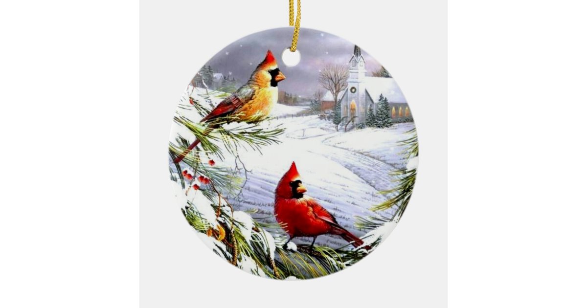 Christmas Ornament - Cardinal | Zazzle