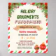 Christmas ornament school event template poster | Zazzle