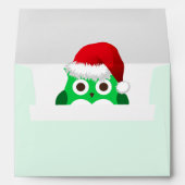 Christmas Owl Envelope | Zazzle